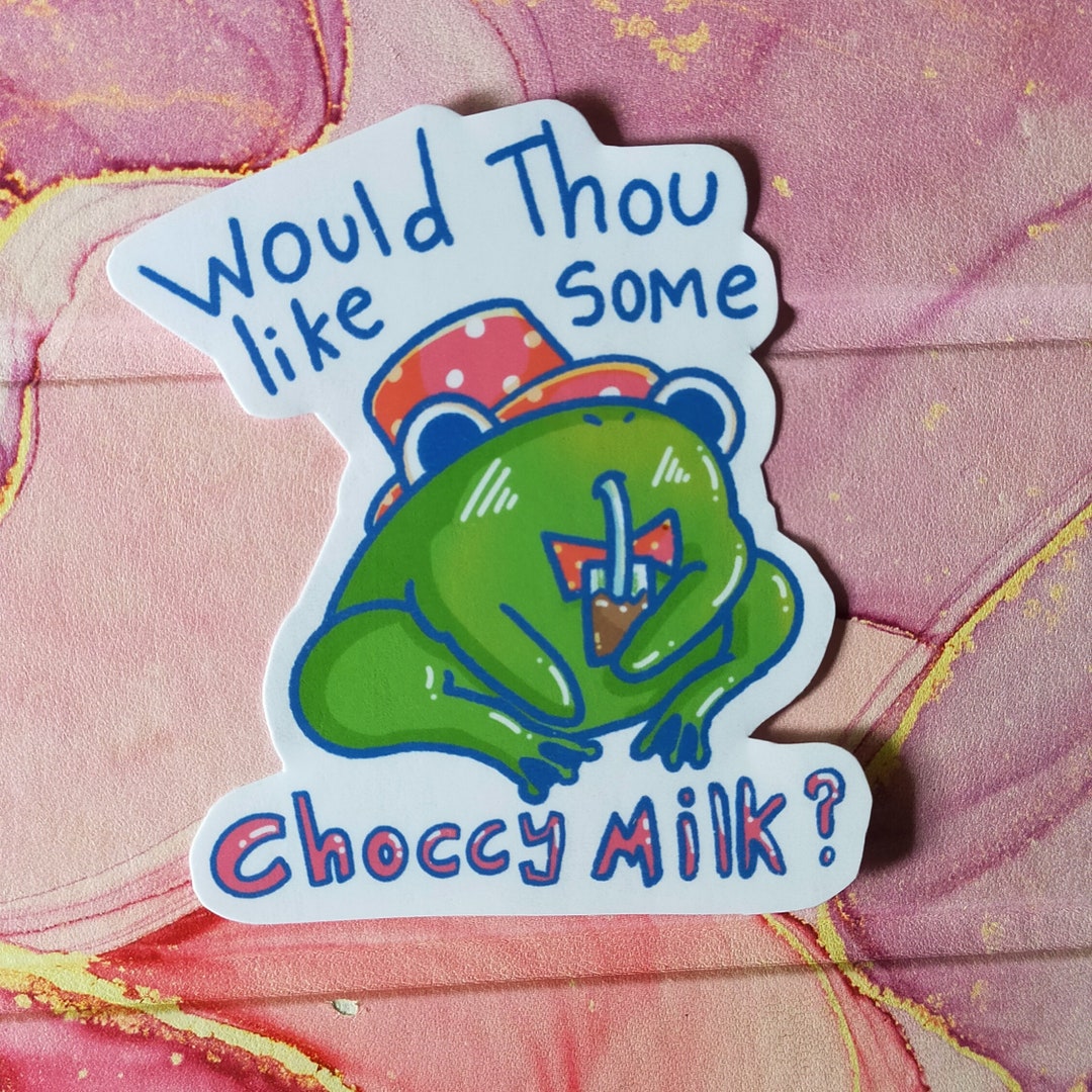 La pegatina Choccy Froggy: nuevo look - Etsy España