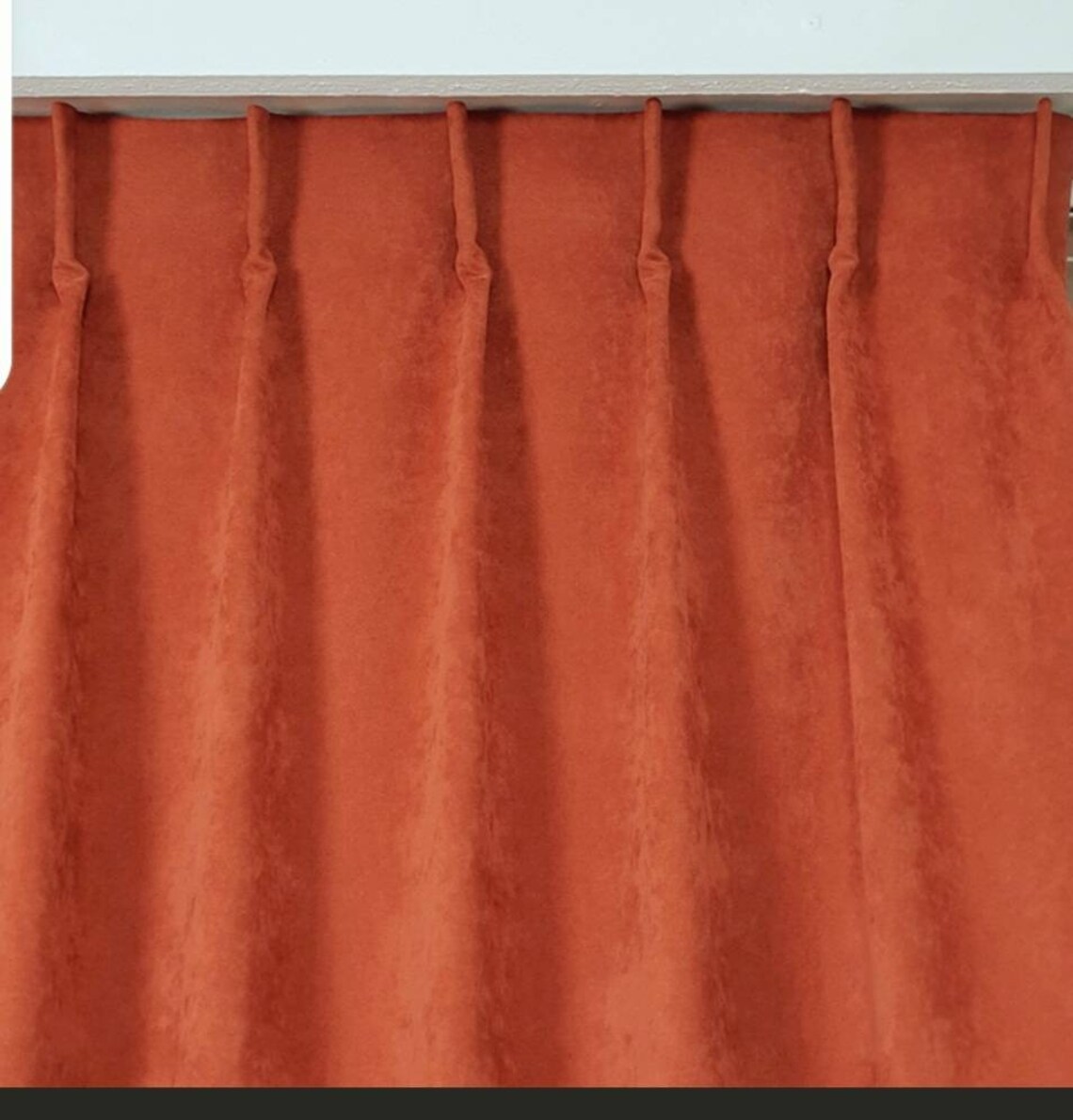 Rusty/copper Velvet Suitable for Curtain Drapes Bedspreads - Etsy