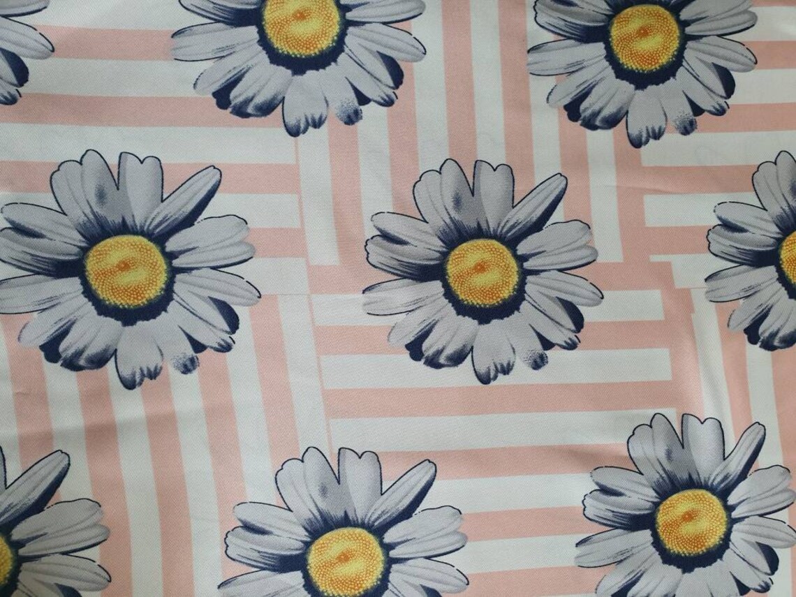 Big Flower Best Fabric for Blouses Quilting Fabric - Etsy