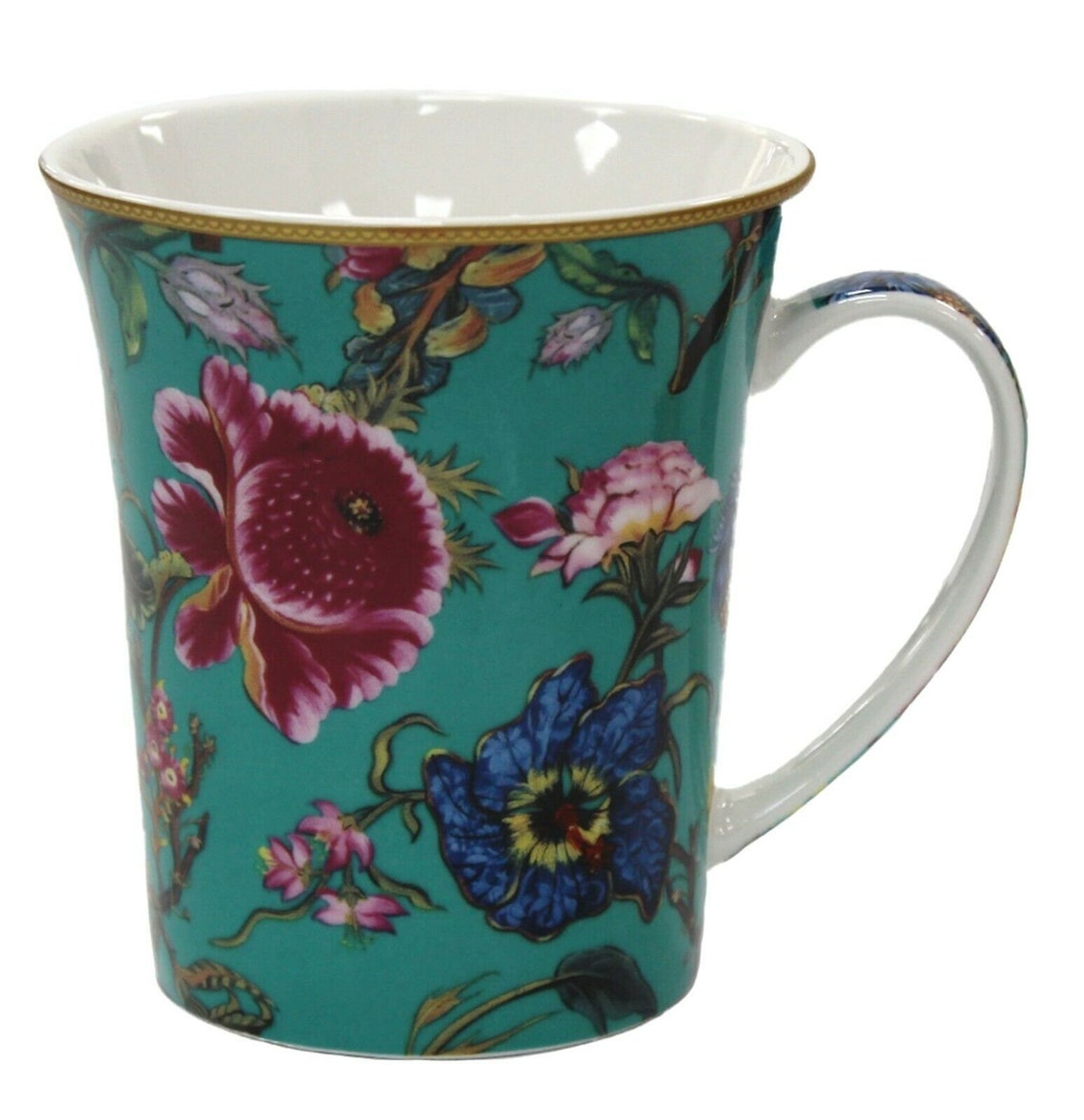 Leonardo Collection Fine China Mug Set Coffee Floral Design | Etsy