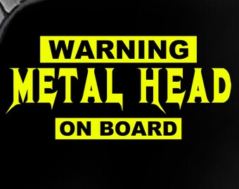 Rock Bumper Sticker - Etsy