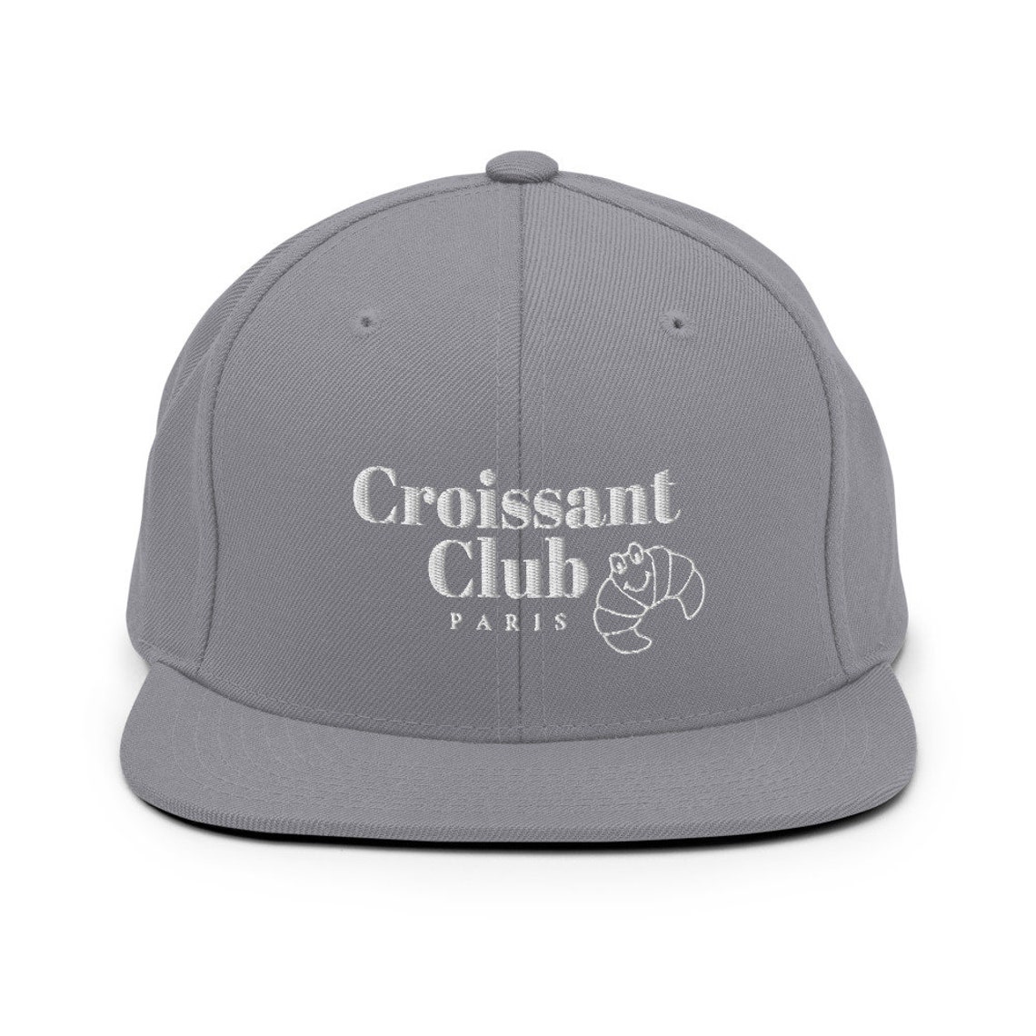 Croissant Club Snapback Hat - Etsy
