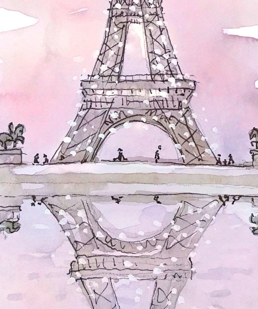 Print: Paris When It Glitters | Etsy