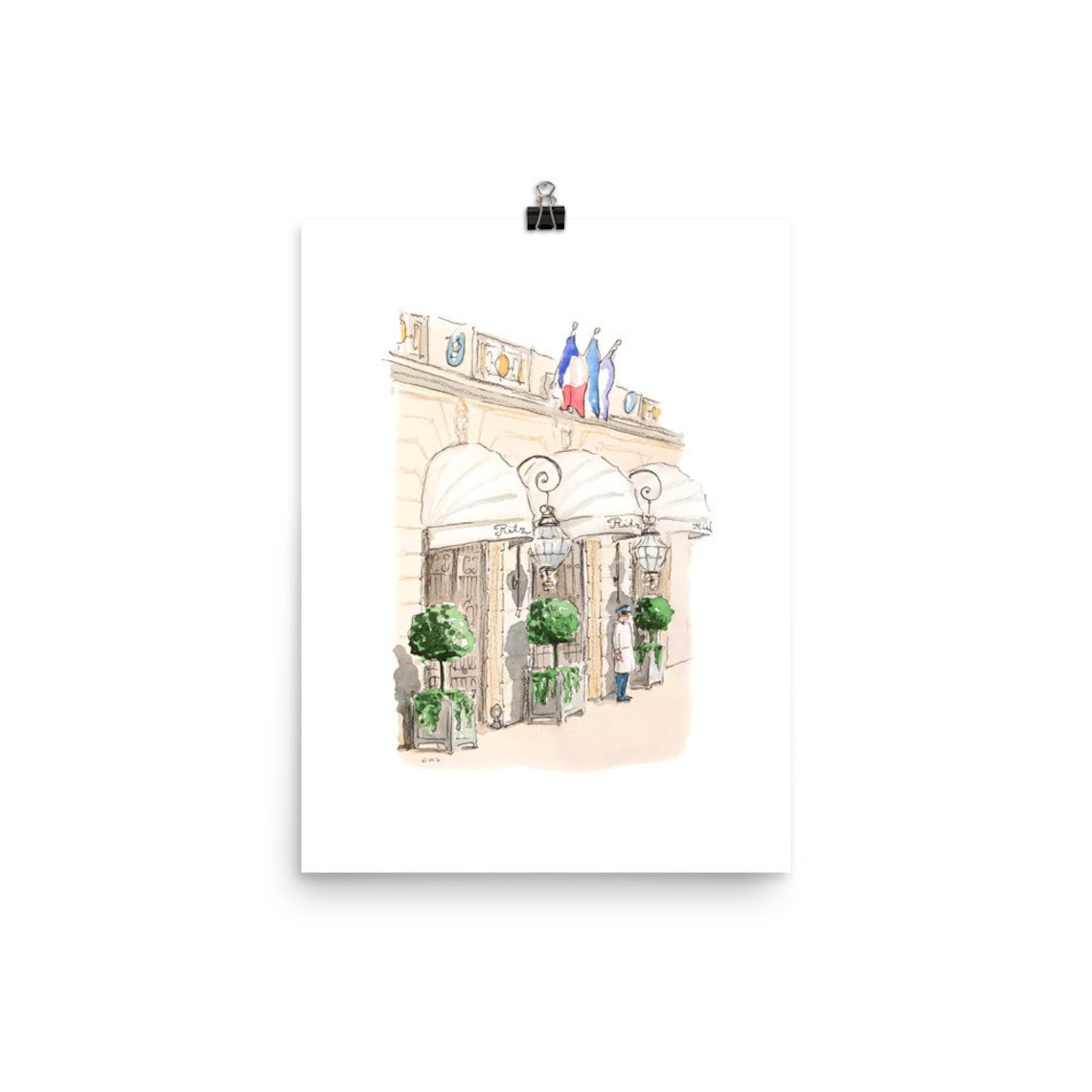 Print: Putting on the Ritz - Etsy