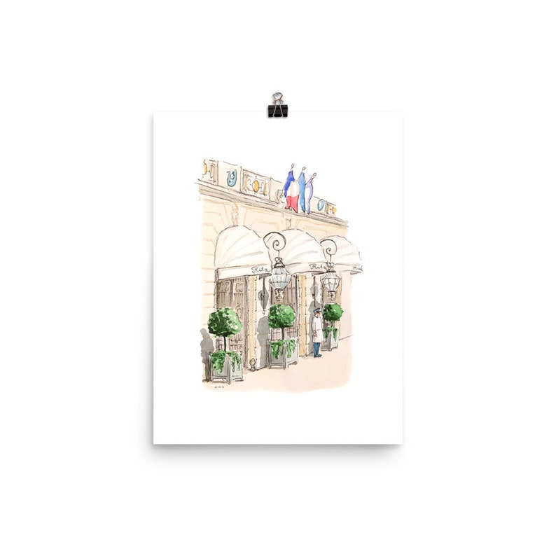 Print: Putting on the Ritz - Etsy