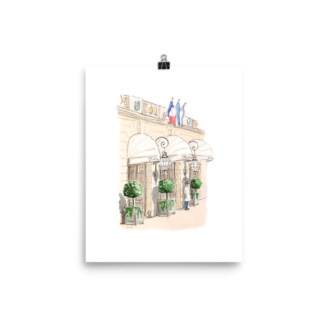 Print: Putting on the Ritz - Etsy