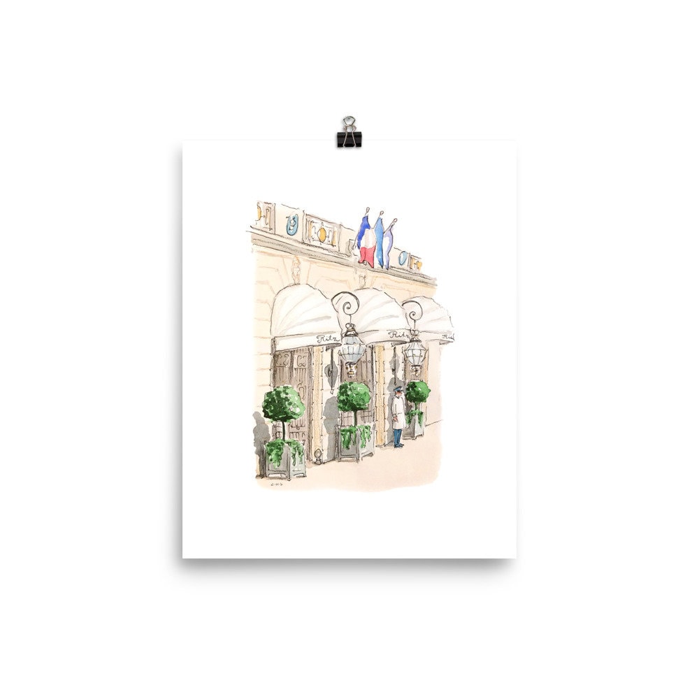 Print: Putting on the Ritz - Etsy