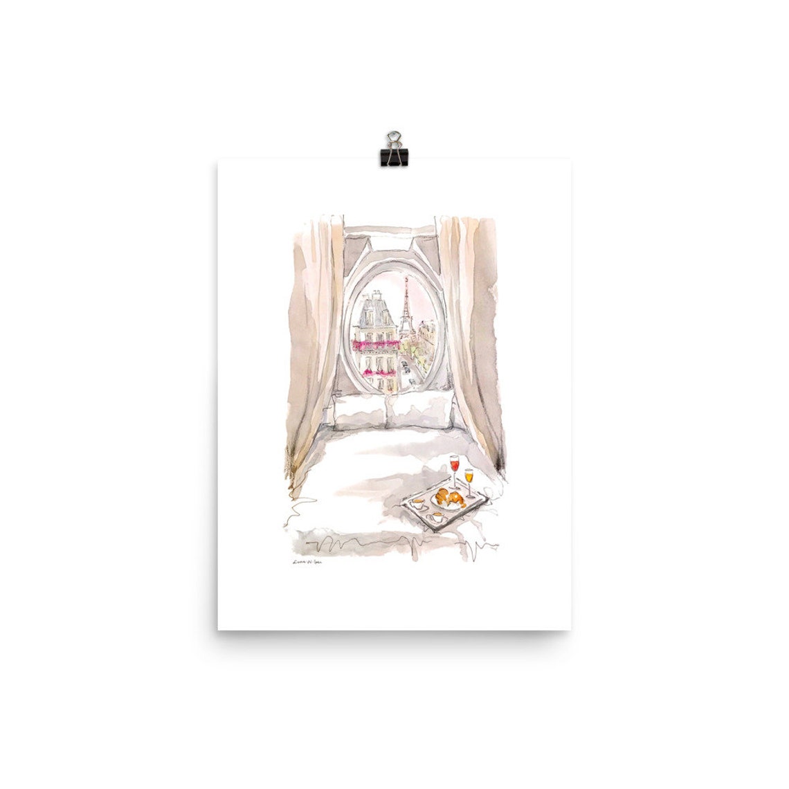 Print: A Room With a View - Etsy