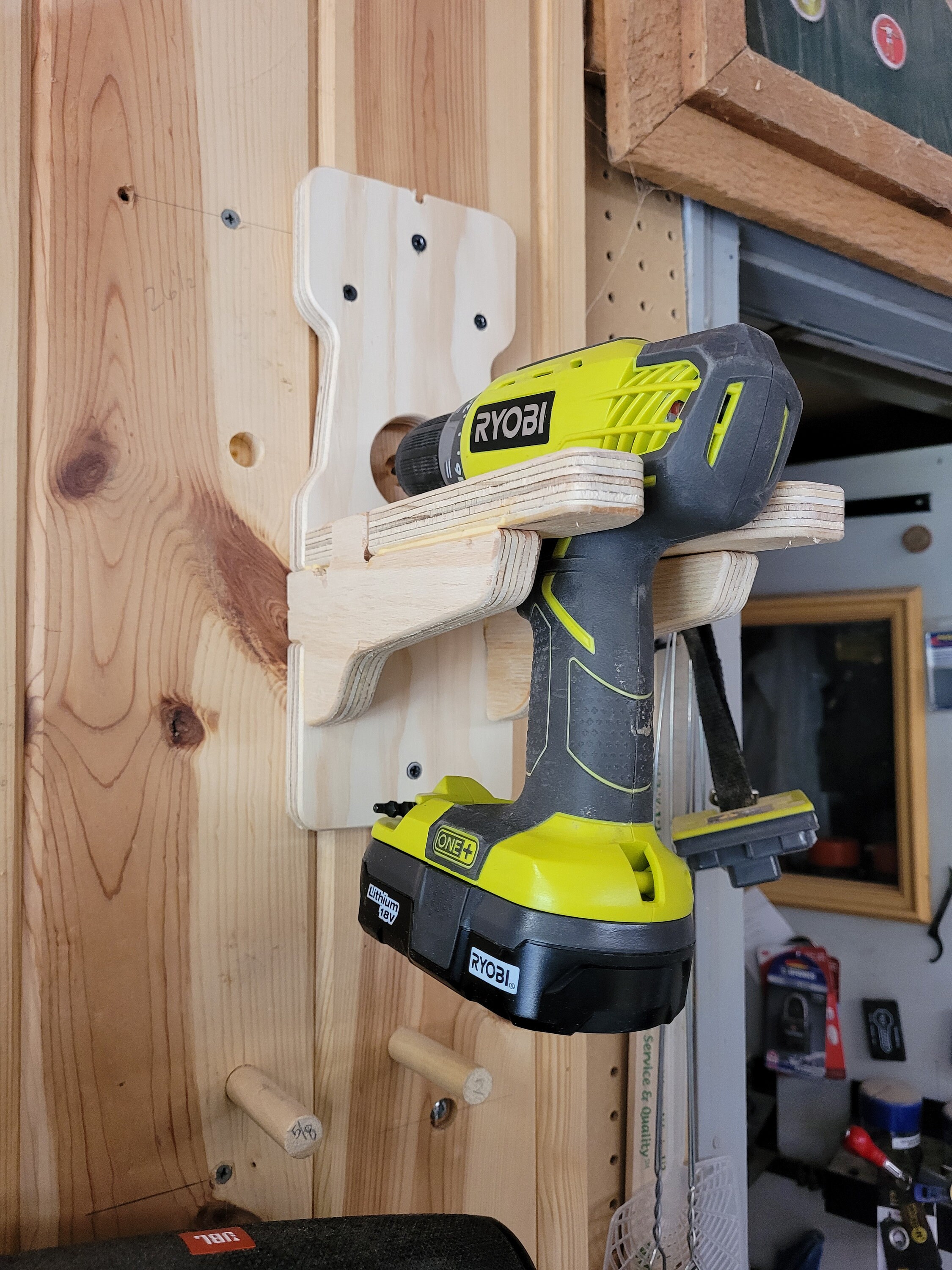 Cordless Drill Wall Holder - Etsy