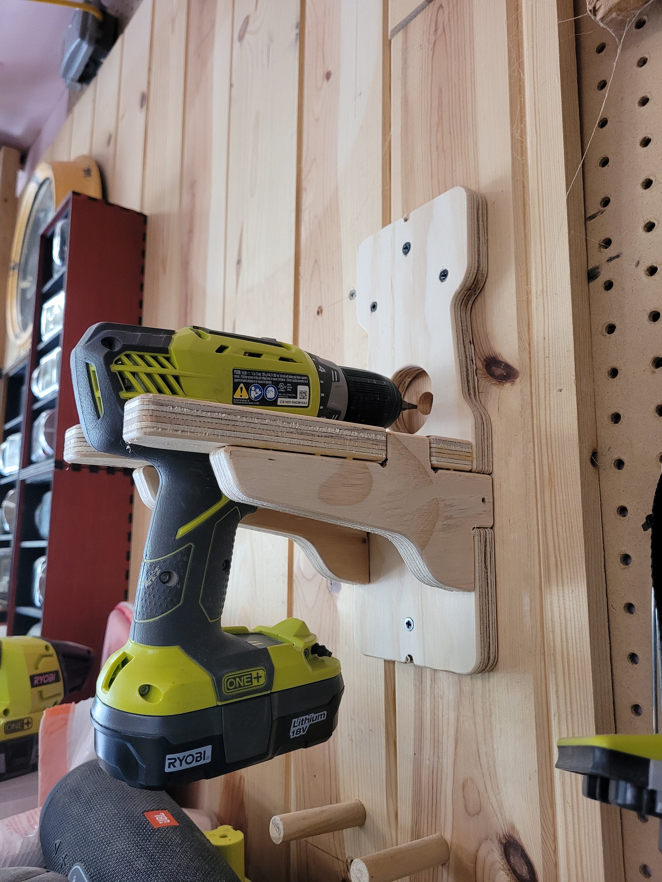 Cordless Drill Wall Holder - Etsy