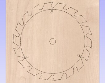 Saw Blade Line Art - Etsy