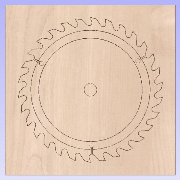 Saw Blade Line Art - Etsy