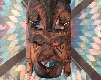 Kenyan Tribal Mask - Etsy