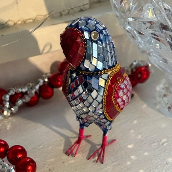 Bird Mosaic - Etsy