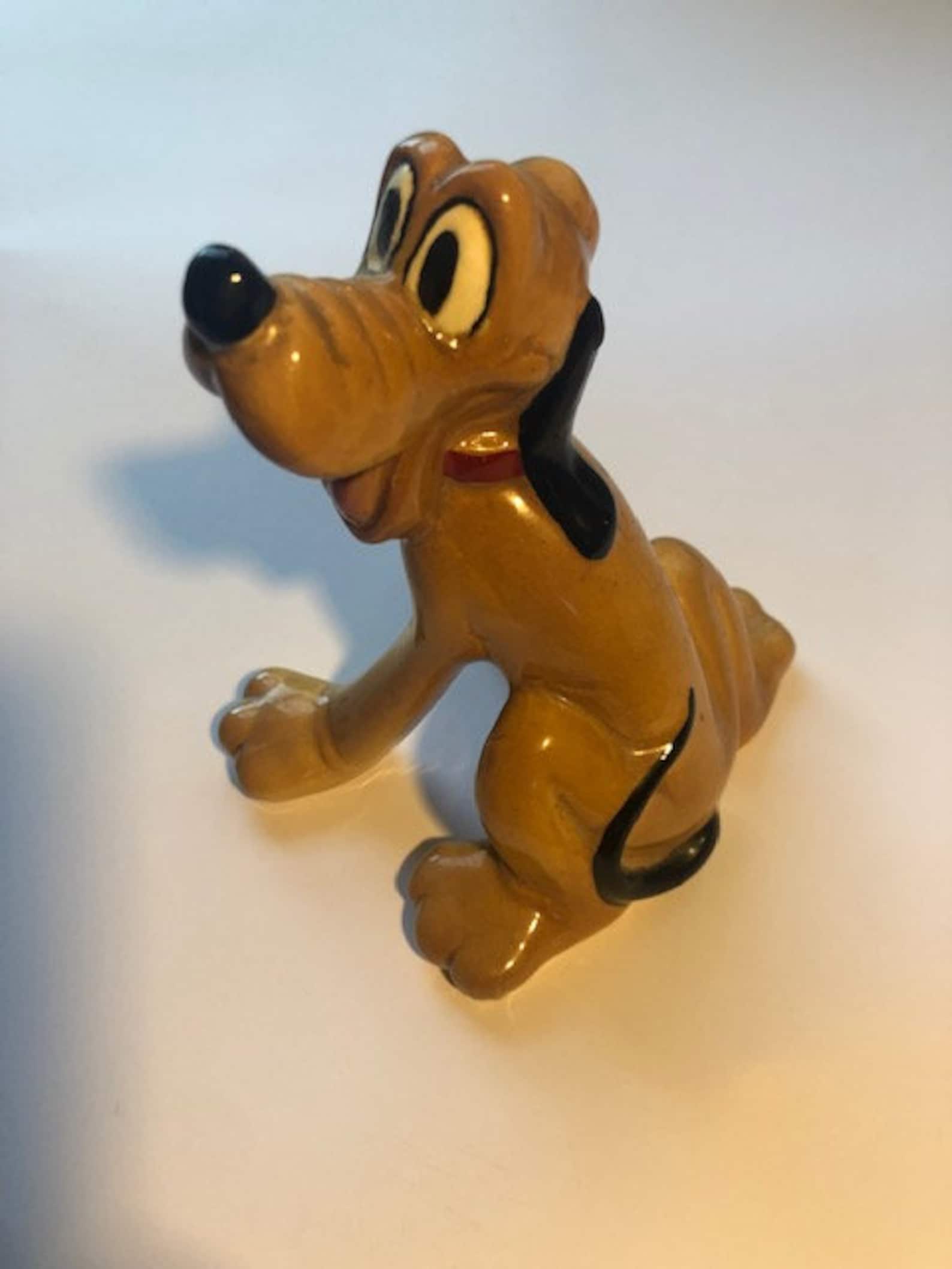 Rare Vintage Porcelain Pluto Figurine 1940s Walt Disney Studios - Etsy