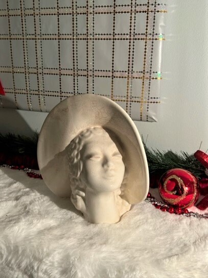 1950s Art Deco Lady Bust Planter - Etsy