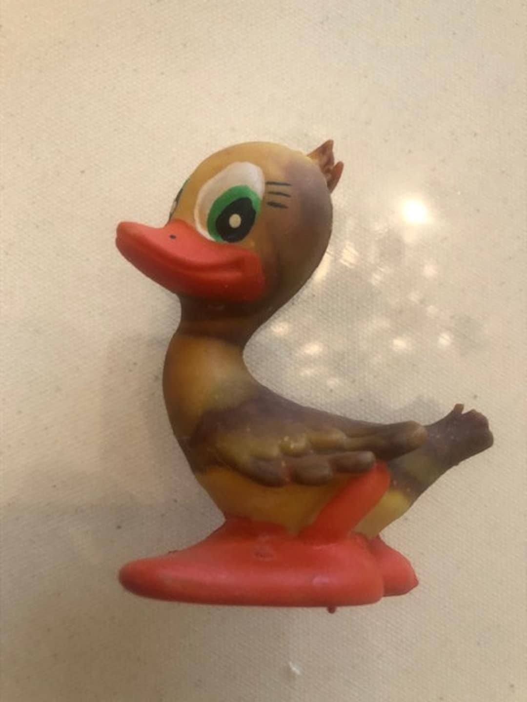 Vintage Rubber Duck Toy - Etsy