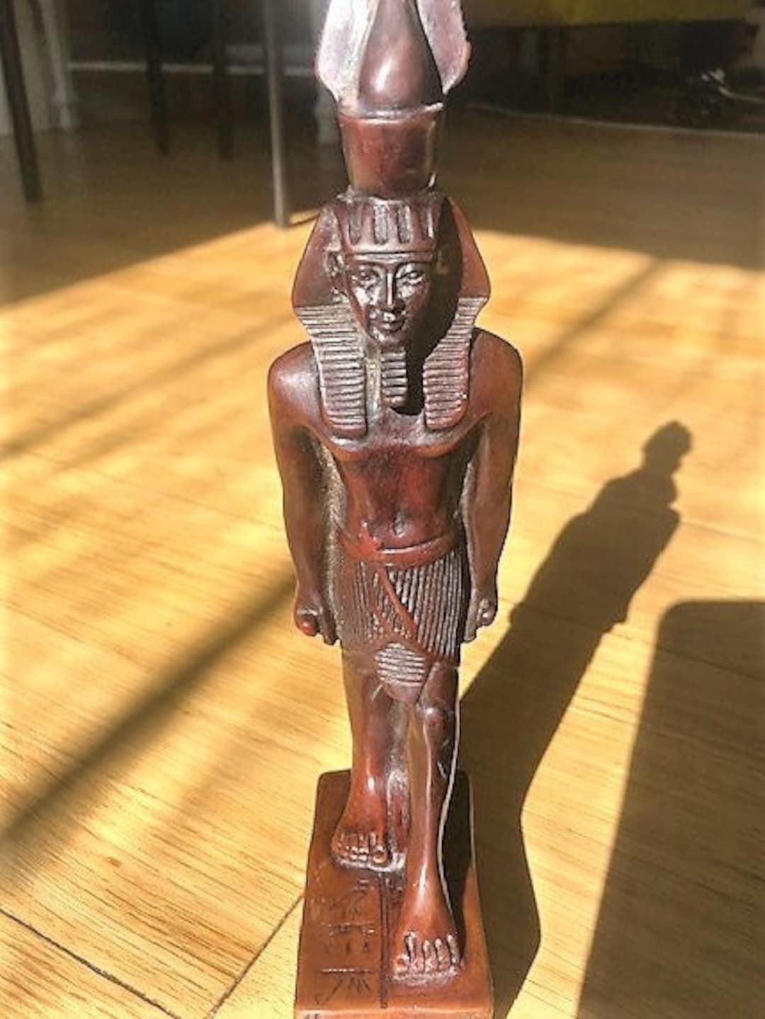 Egyptian Pharaoh Figurine Ancient Egypt King Collectible Statue - Etsy