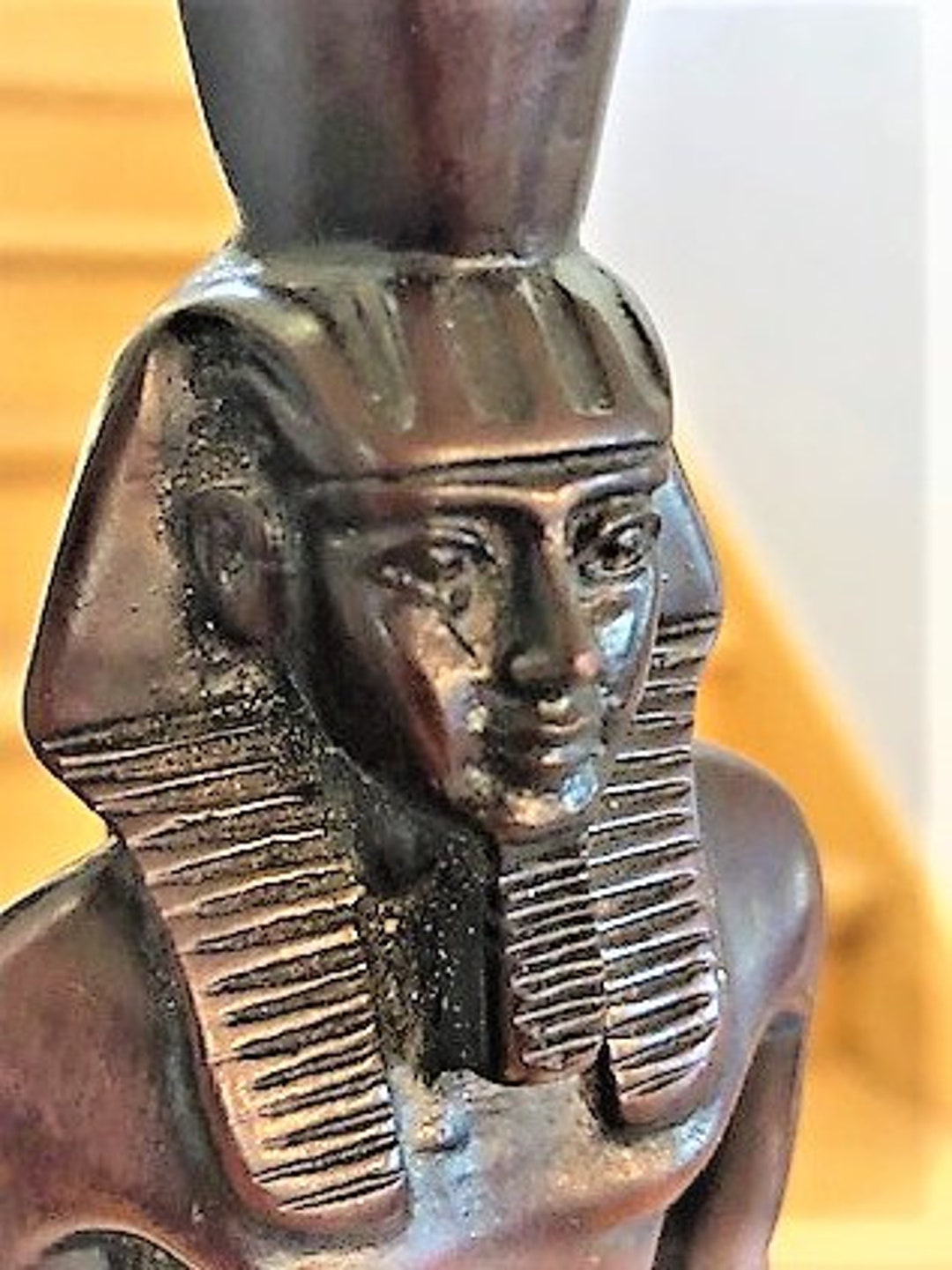 Egyptian Pharaoh Figurine Ancient Egypt King Collectible - Etsy