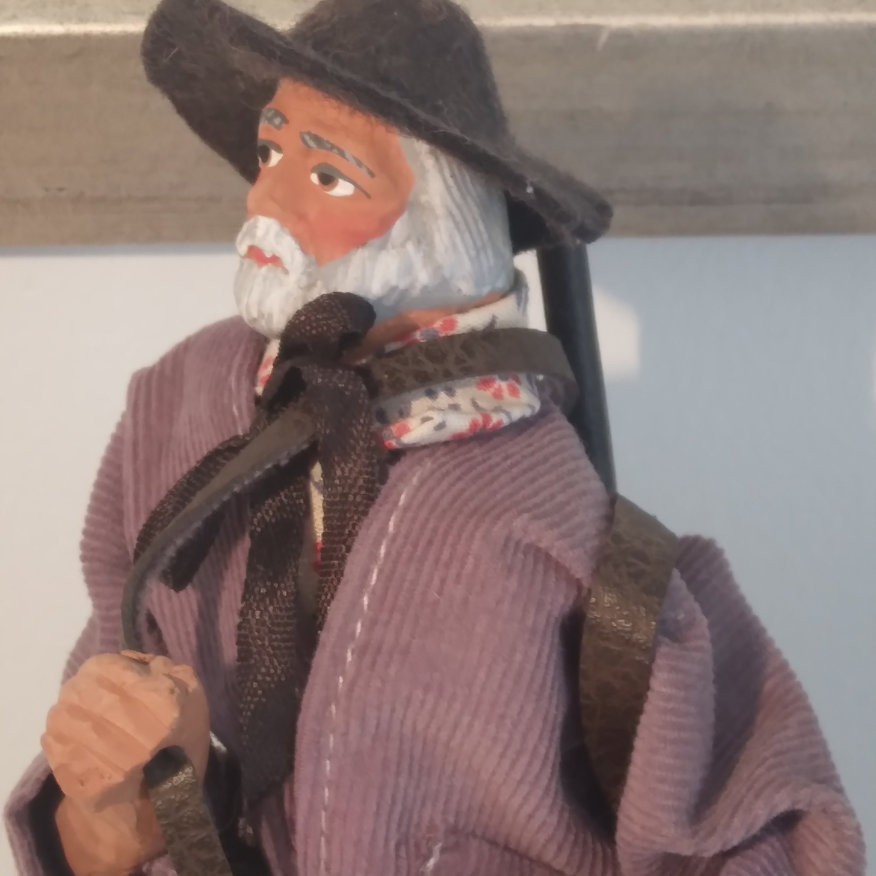 Vintage Santon De Provence Terracotta Clay Figurine the Hunter - Etsy