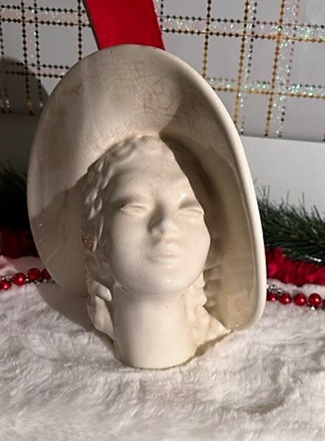 1950s Art Deco Lady Bust Planter - Etsy