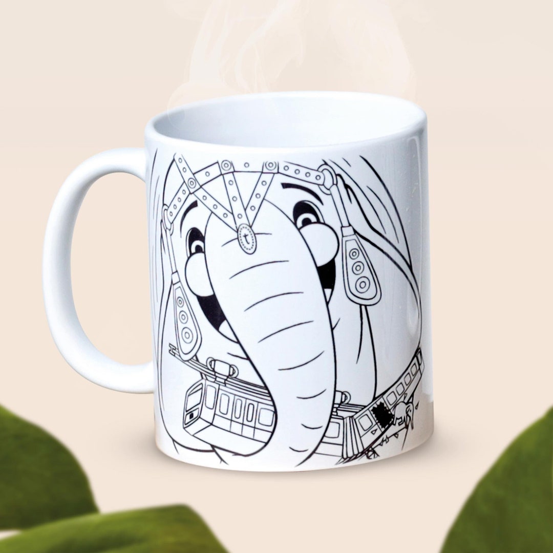 Wuppertal Tasse - Schwebebahn Tuffi - Geschichte mit dem indischen ...