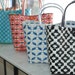 Handwoven Recycled Plastic Handbags, Eco Friendly Beach Bag, Shopping ...