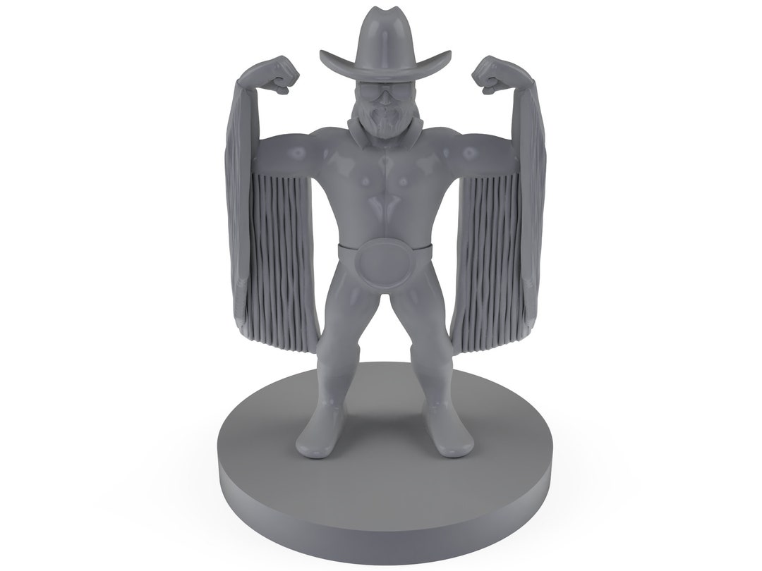 Dwarf Wrestler Bard Tabletop DND Gaming Miniature - Etsy