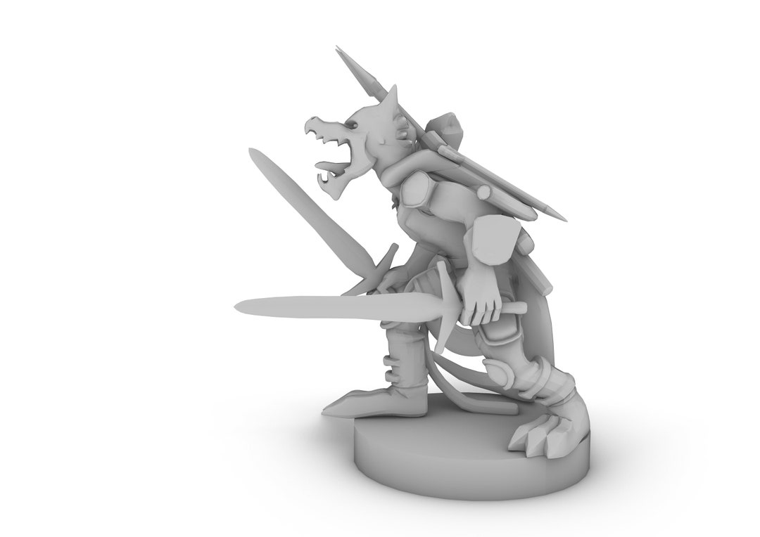 Kobold Weapon Master Tabletop DND Gaming Miniature - Etsy
