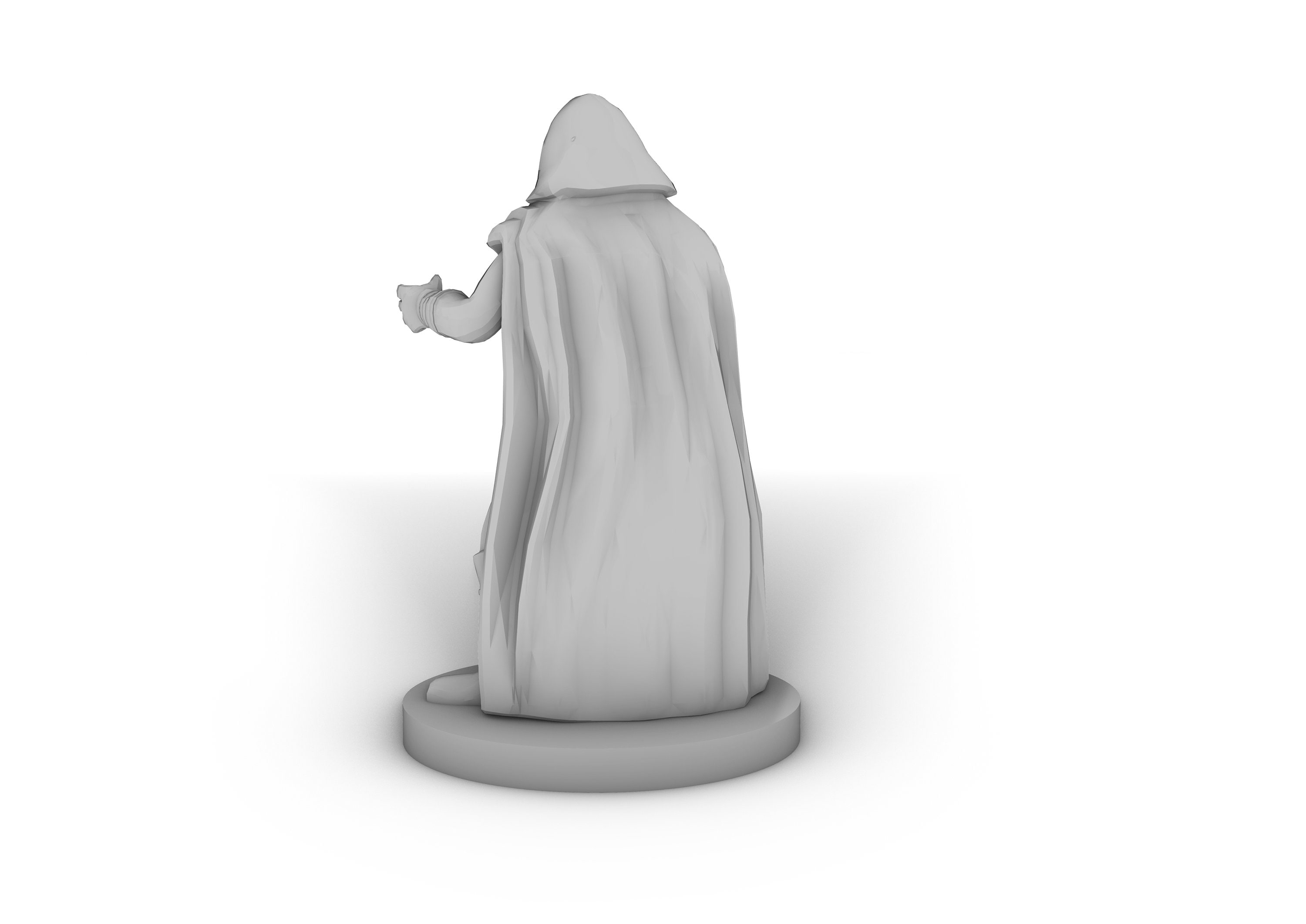 Male Elf Sorcerer With Diamond Staff Tabletop DND Gaming Miniature - Etsy