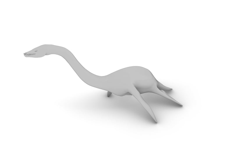 Plesiosaurus Tabletop DND Gaming Miniature - Etsy