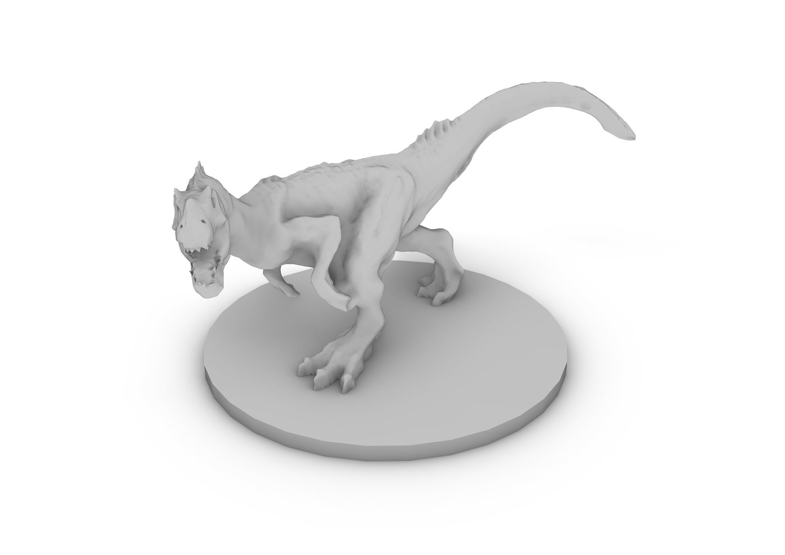 Allosaurus Tabletop DND Gaming Miniature - Etsy