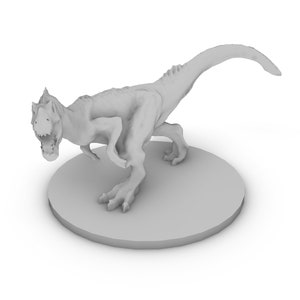 Allosaurus Tabletop DND Gaming Miniature - Etsy