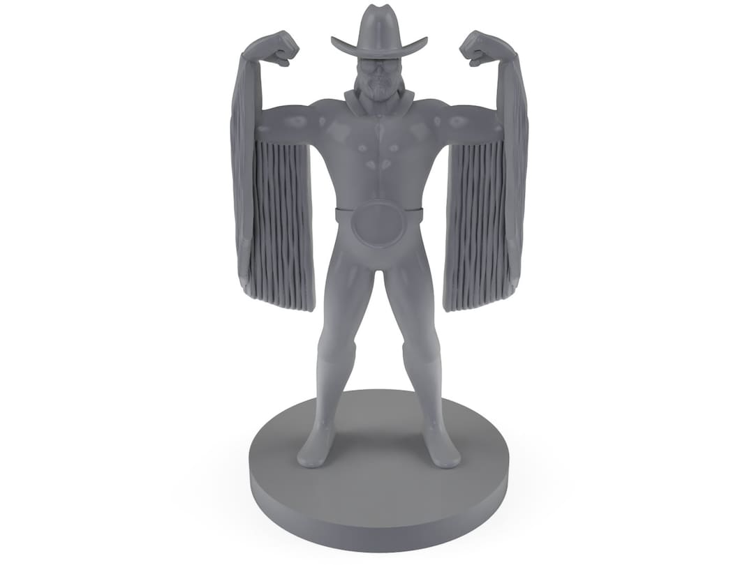 Human Wrestler Bard Tabletop DND Gaming Miniature - Etsy