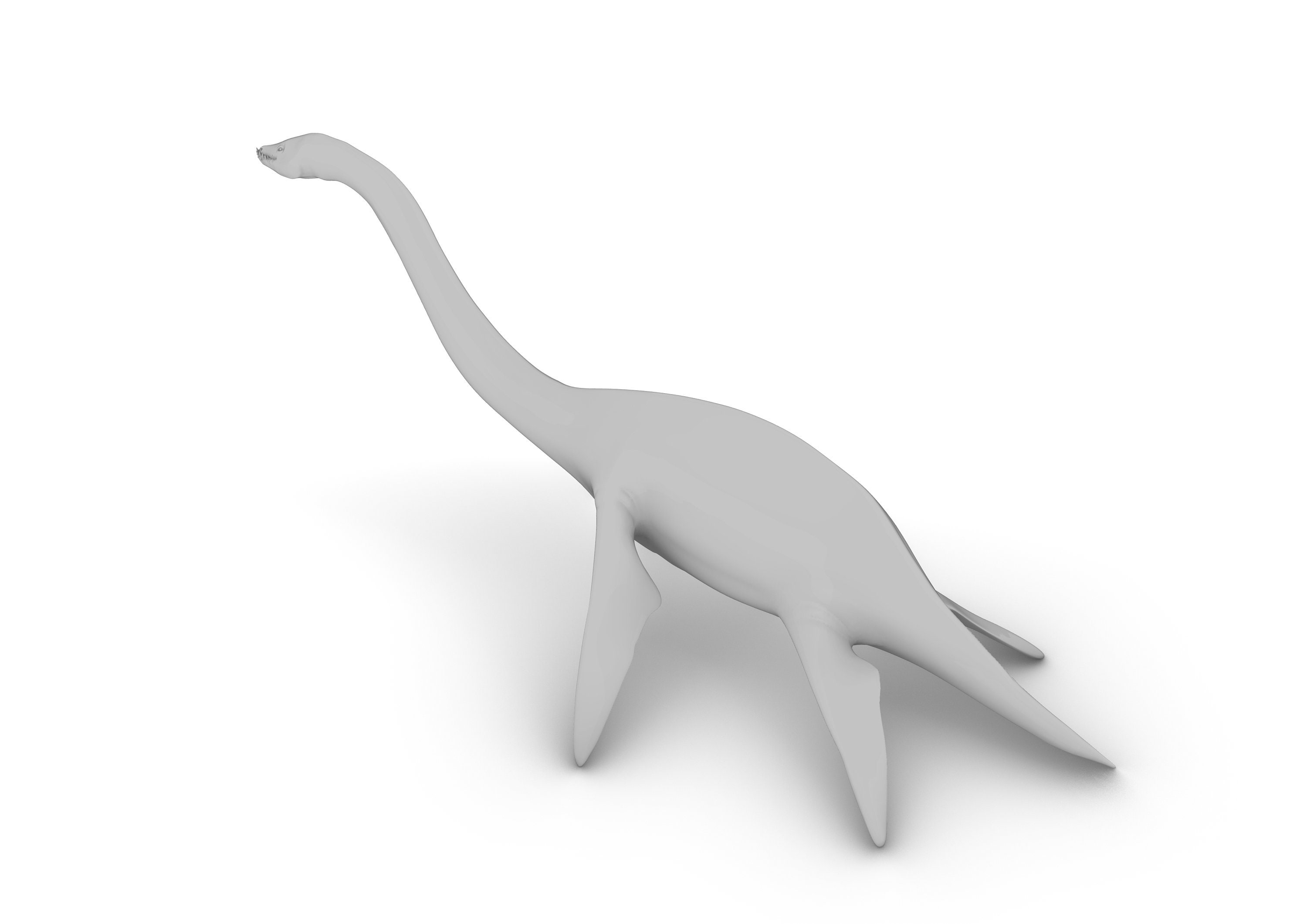Plesiosaurus Tabletop DND Gaming Miniature - Etsy