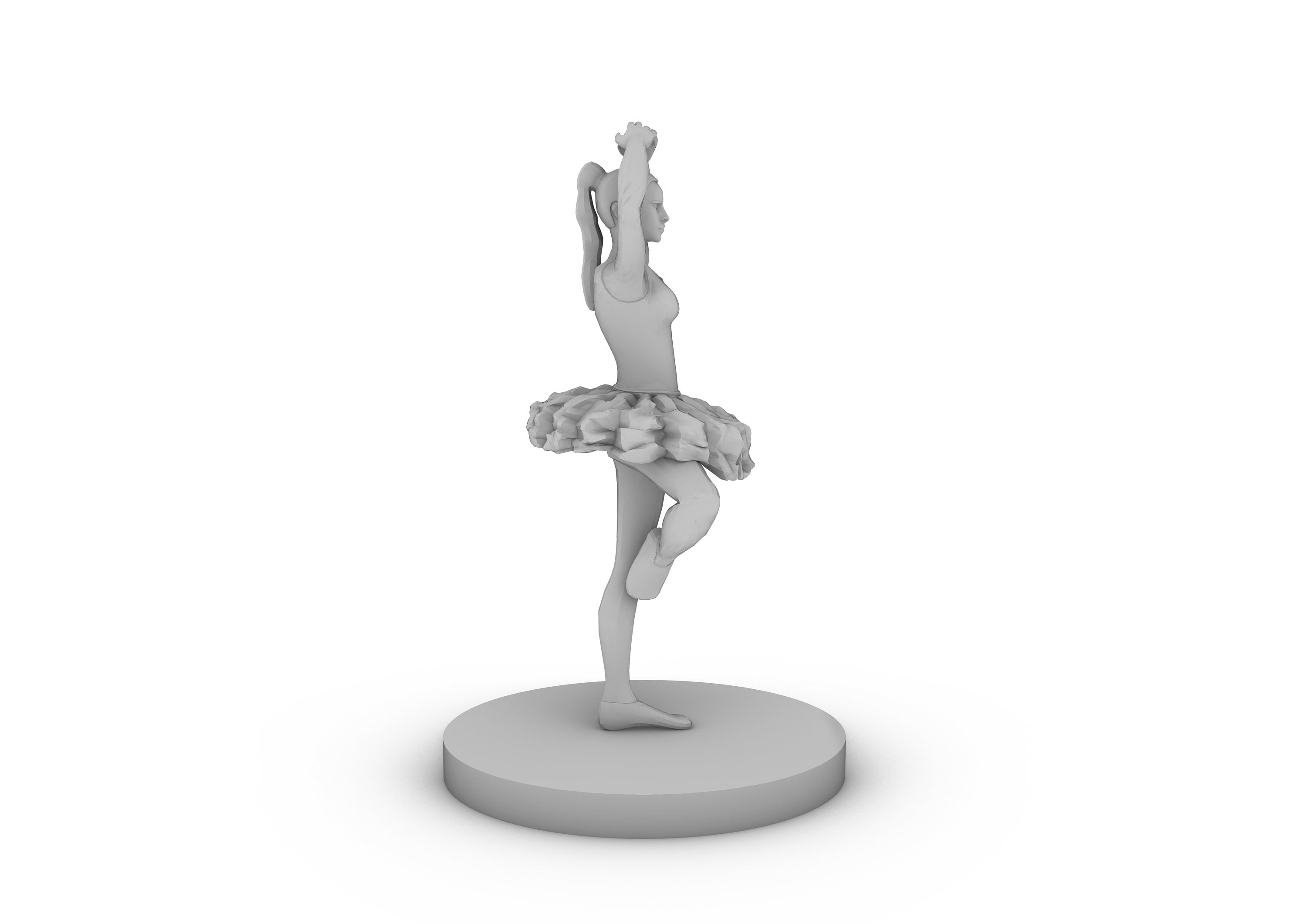 Female Ballerina Tabletop DND Gaming Miniature - Etsy