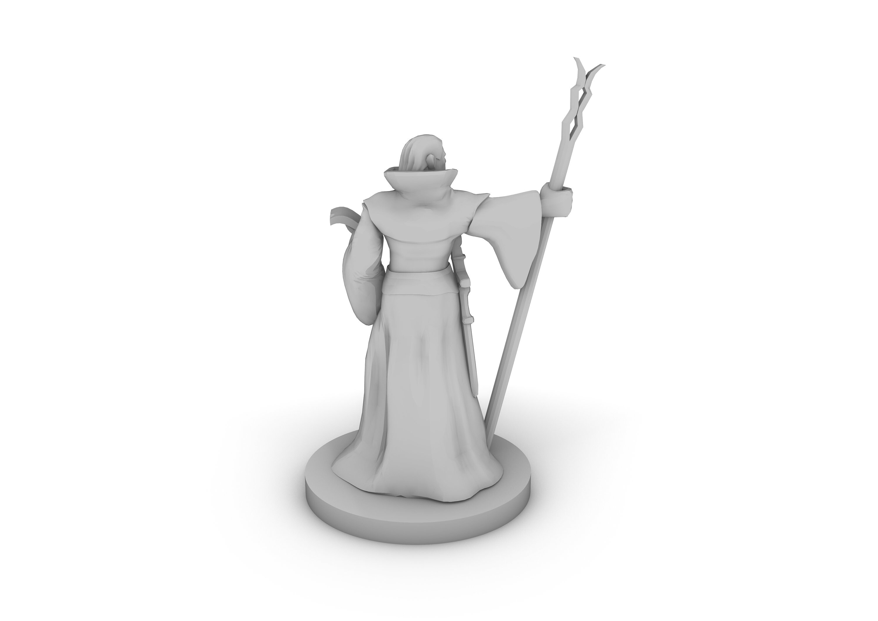Elf Wizard 3 Tabletop DND Gaming Miniature - Etsy