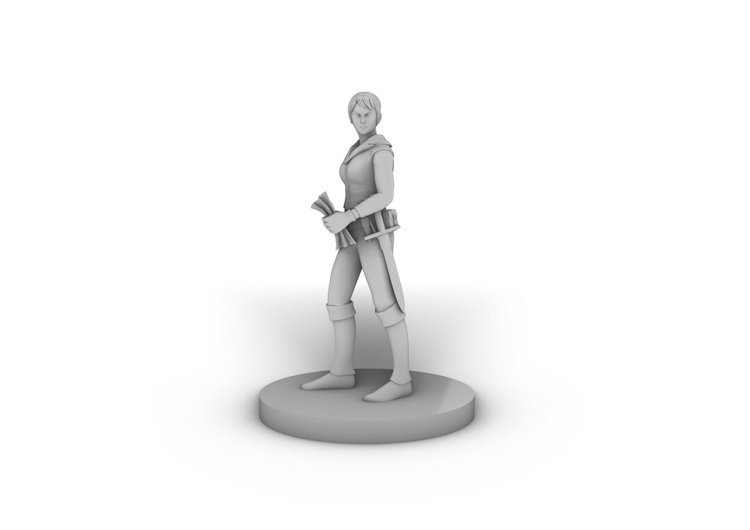 Human Female Forgery Rogue Tabletop DND Gaming Miniature - Etsy