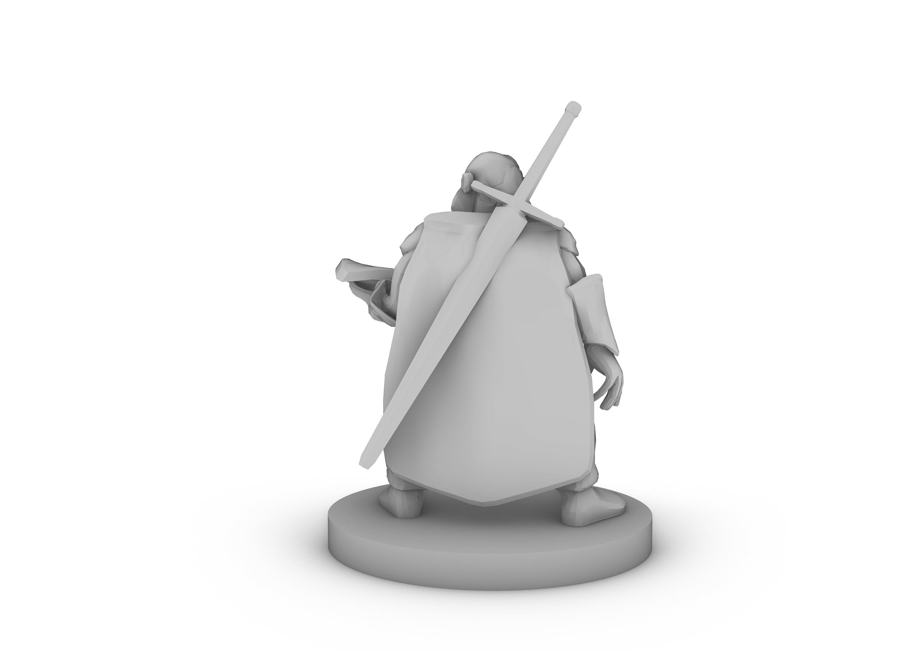 Dwarf Fighter With Map and Greatsword Tabletop DND Gaming Miniature - Etsy