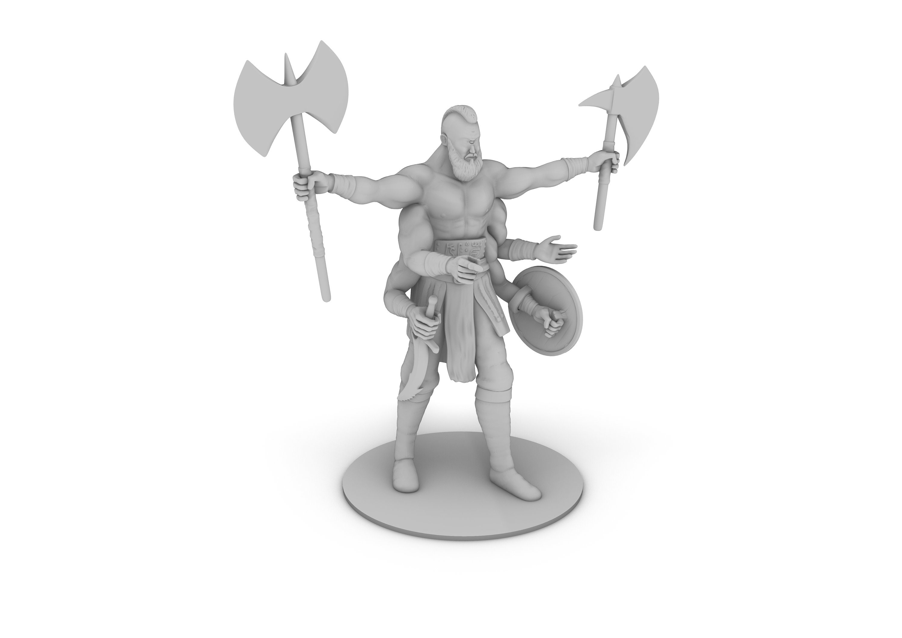 Six Armed Cyclops Tabletop DND Gaming Miniature - Etsy