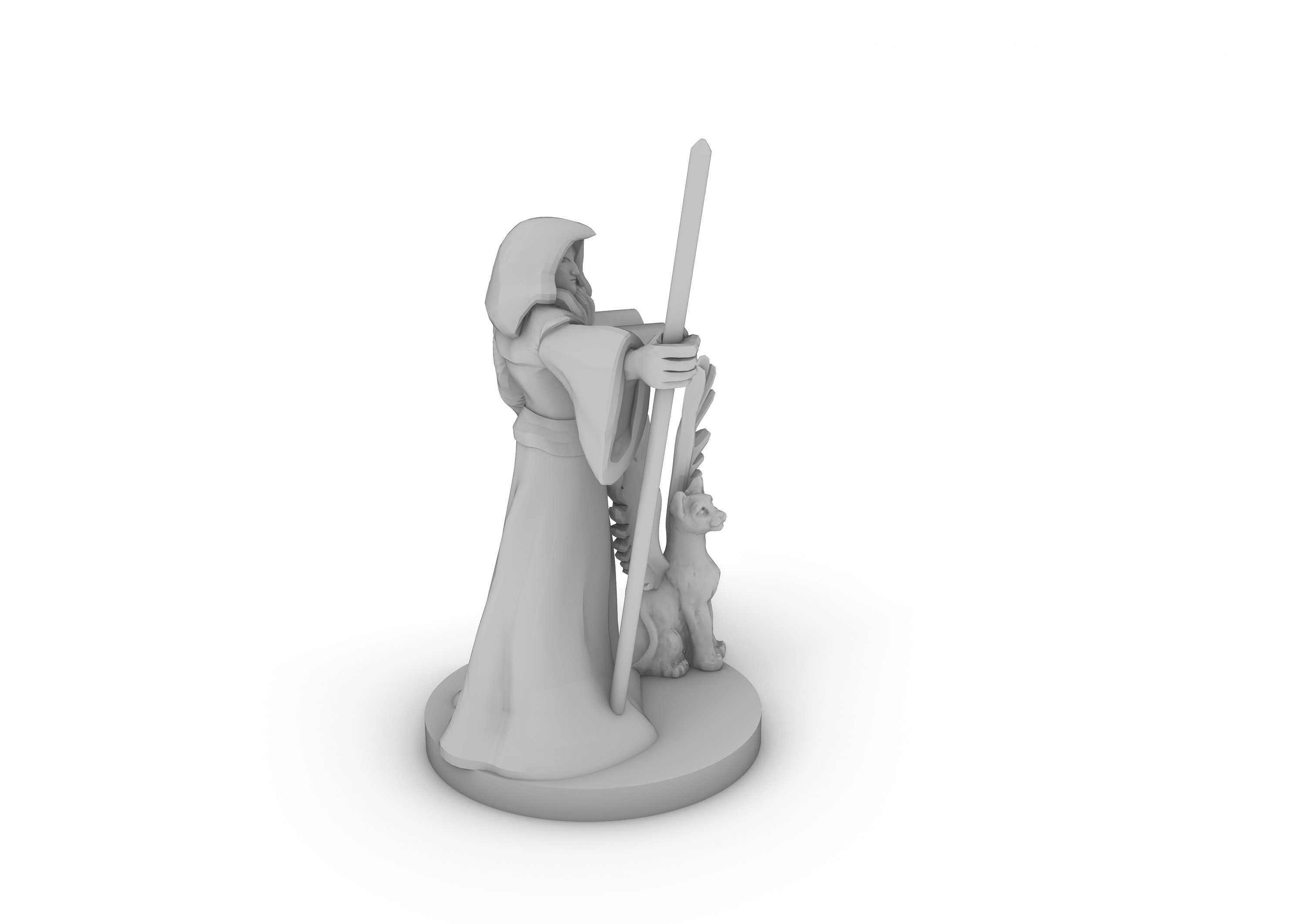Elf Wizard 4 Tabletop DND Gaming Miniature - Etsy