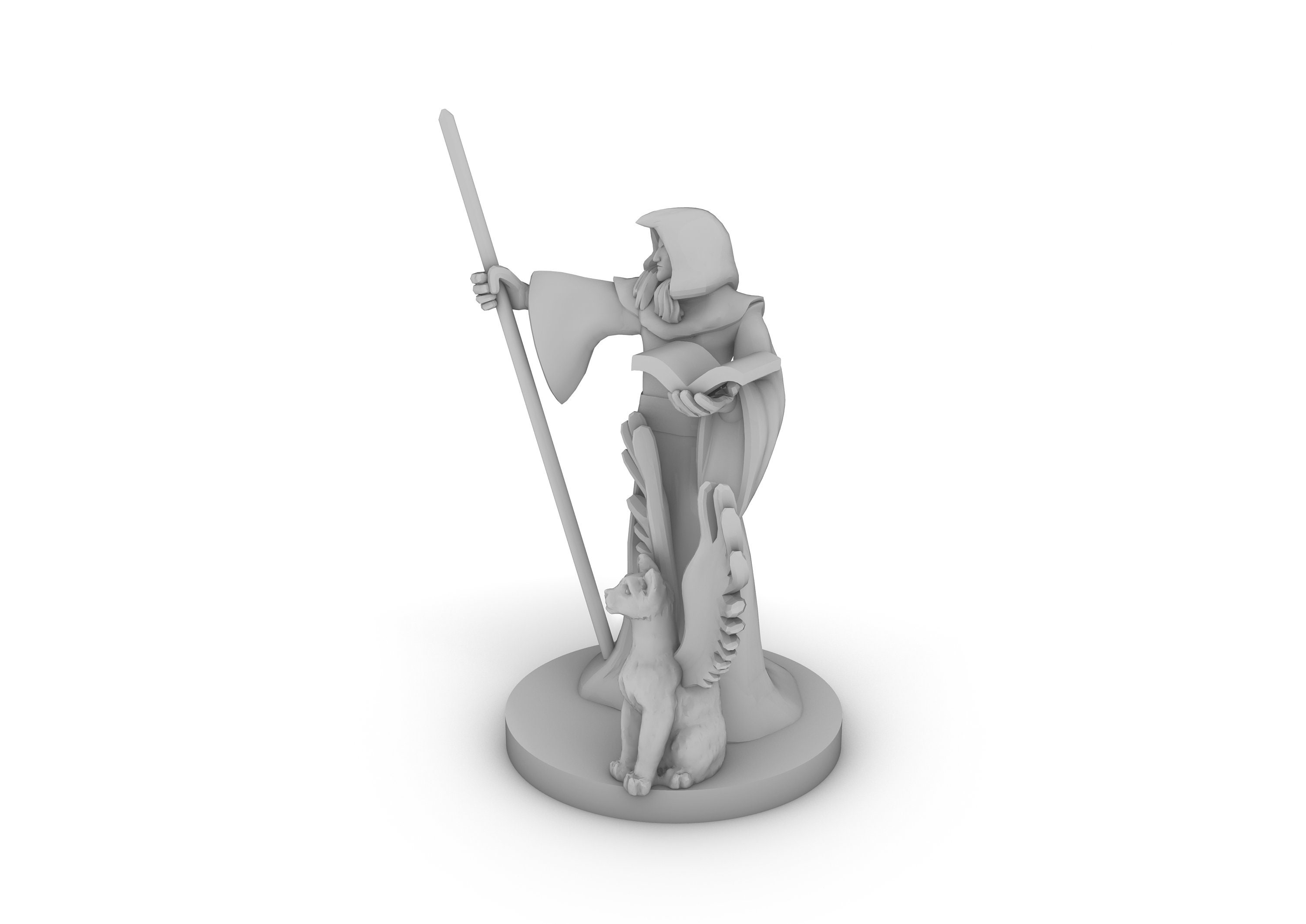 Elf Wizard 4 Tabletop DND Gaming Miniature - Etsy