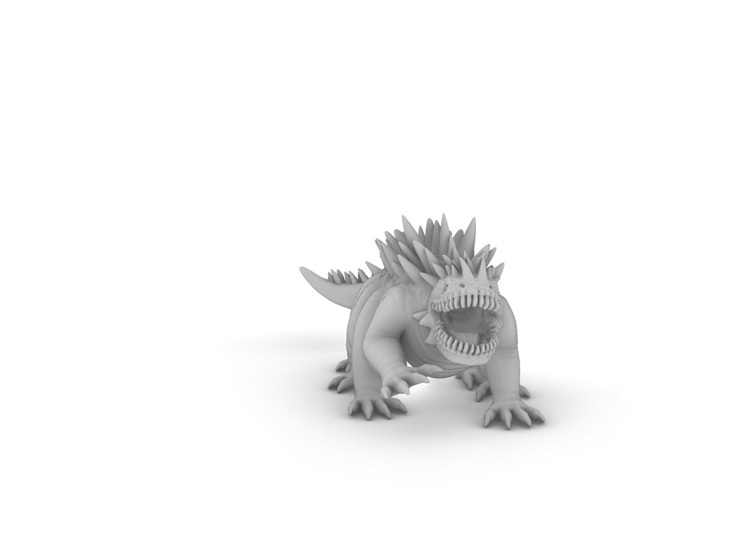 Basalisk Tabletop DND Gaming Miniature - Etsy