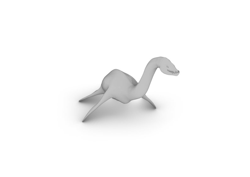 Plesiosaurus Tabletop DND Gaming Miniature - Etsy