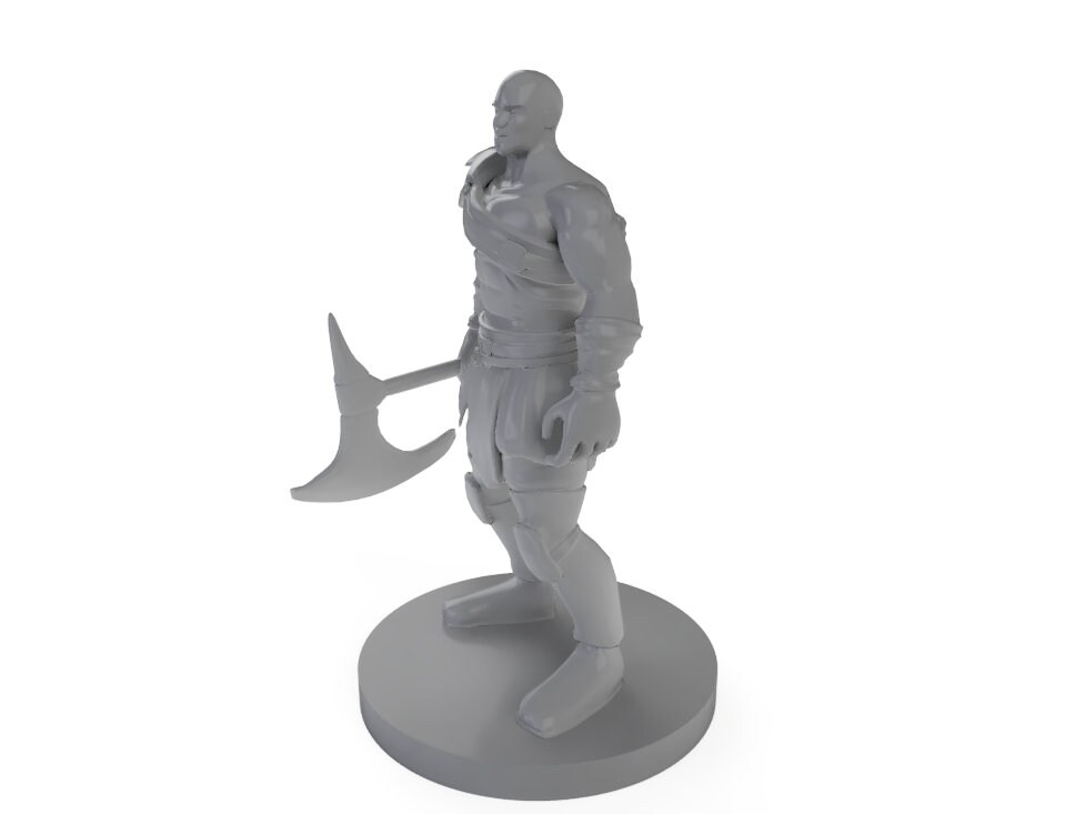 Goliath Barbarian 2 Tabletop DND Gaming Miniature - Etsy