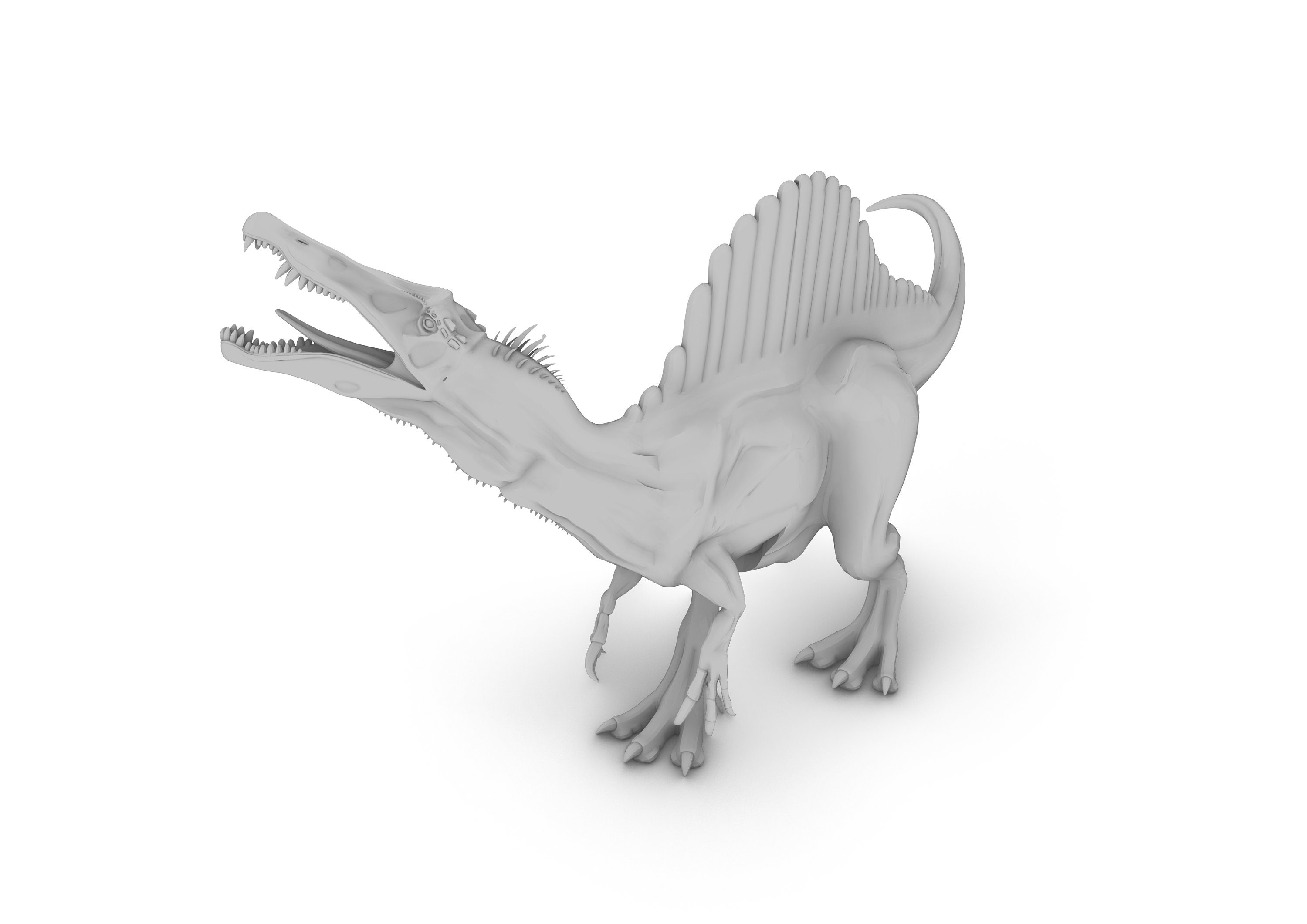 Spinosaurus Tabletop DND Gaming Miniature - Etsy