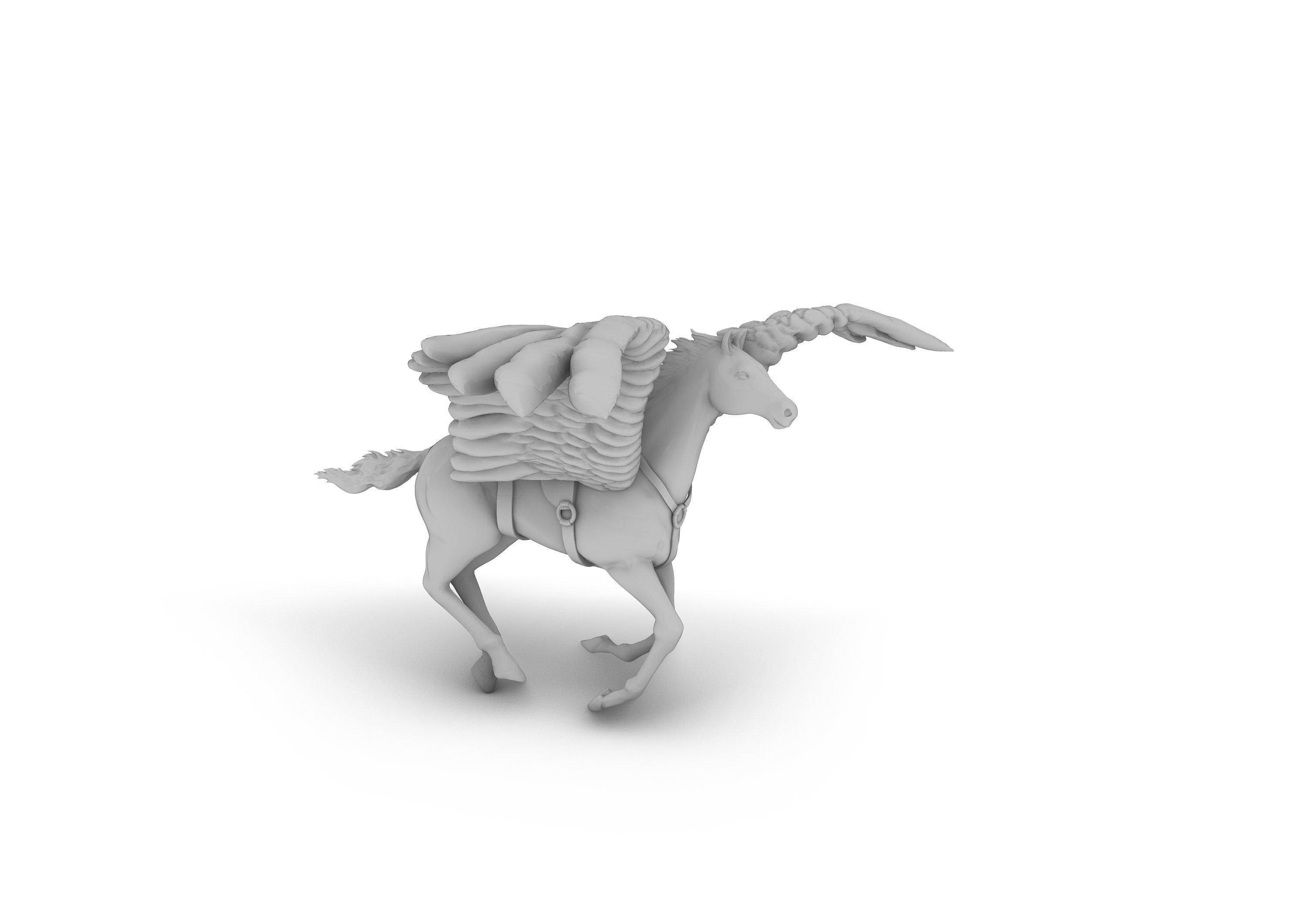 Pegasus Mount Tabletop DND Gaming Miniature - Etsy