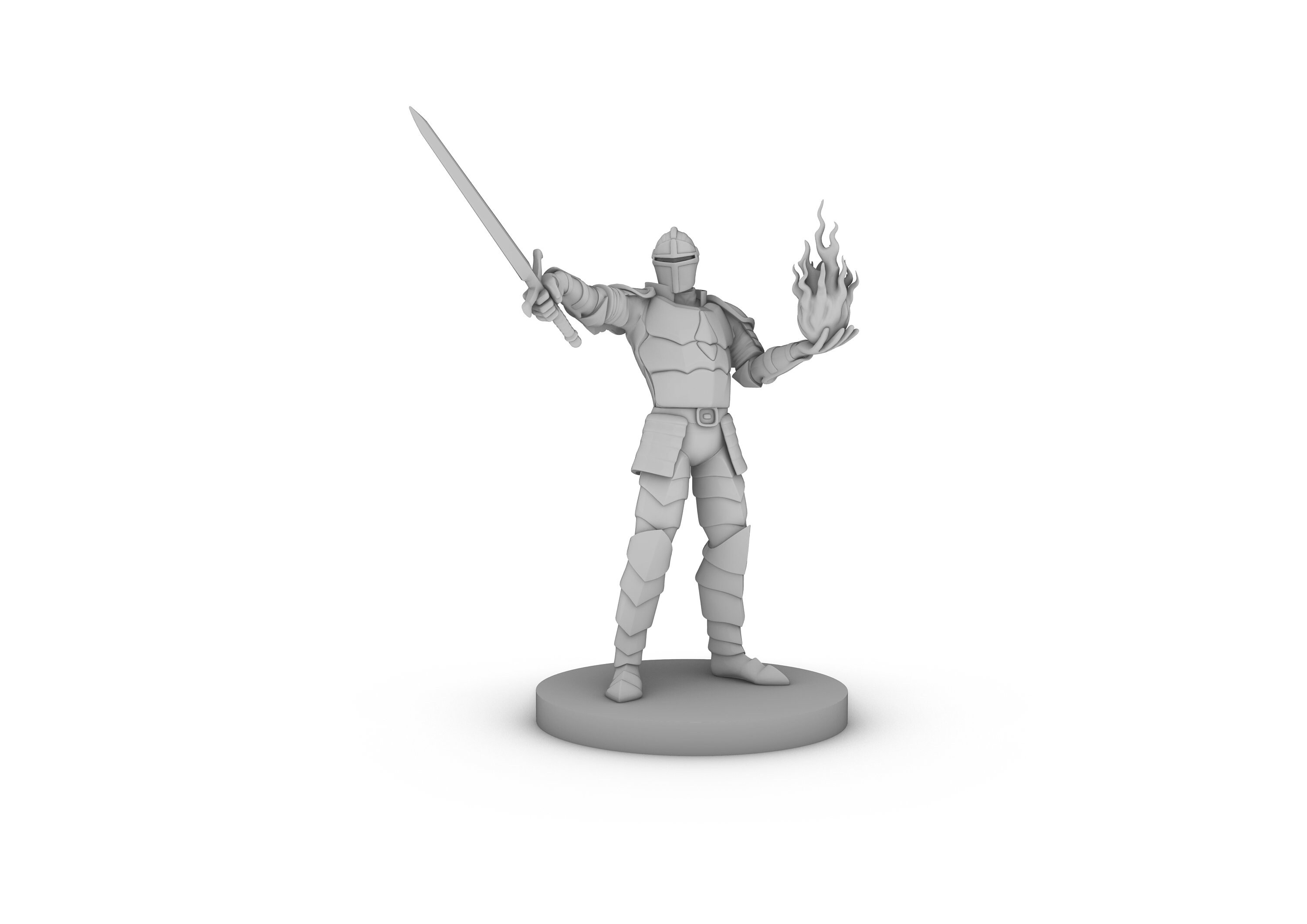 Eldritch Knight Tabletop DND Gaming Miniature - Etsy