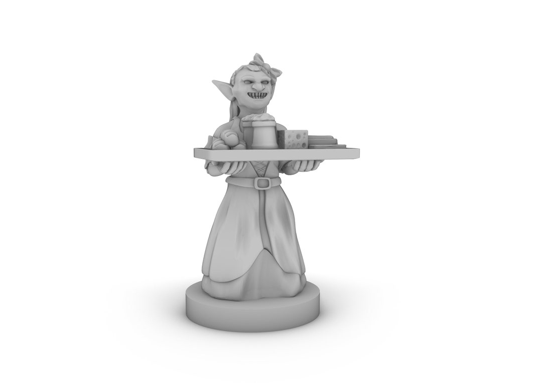 Goblin Barmaid Tabletop DND Gaming Miniature - Etsy
