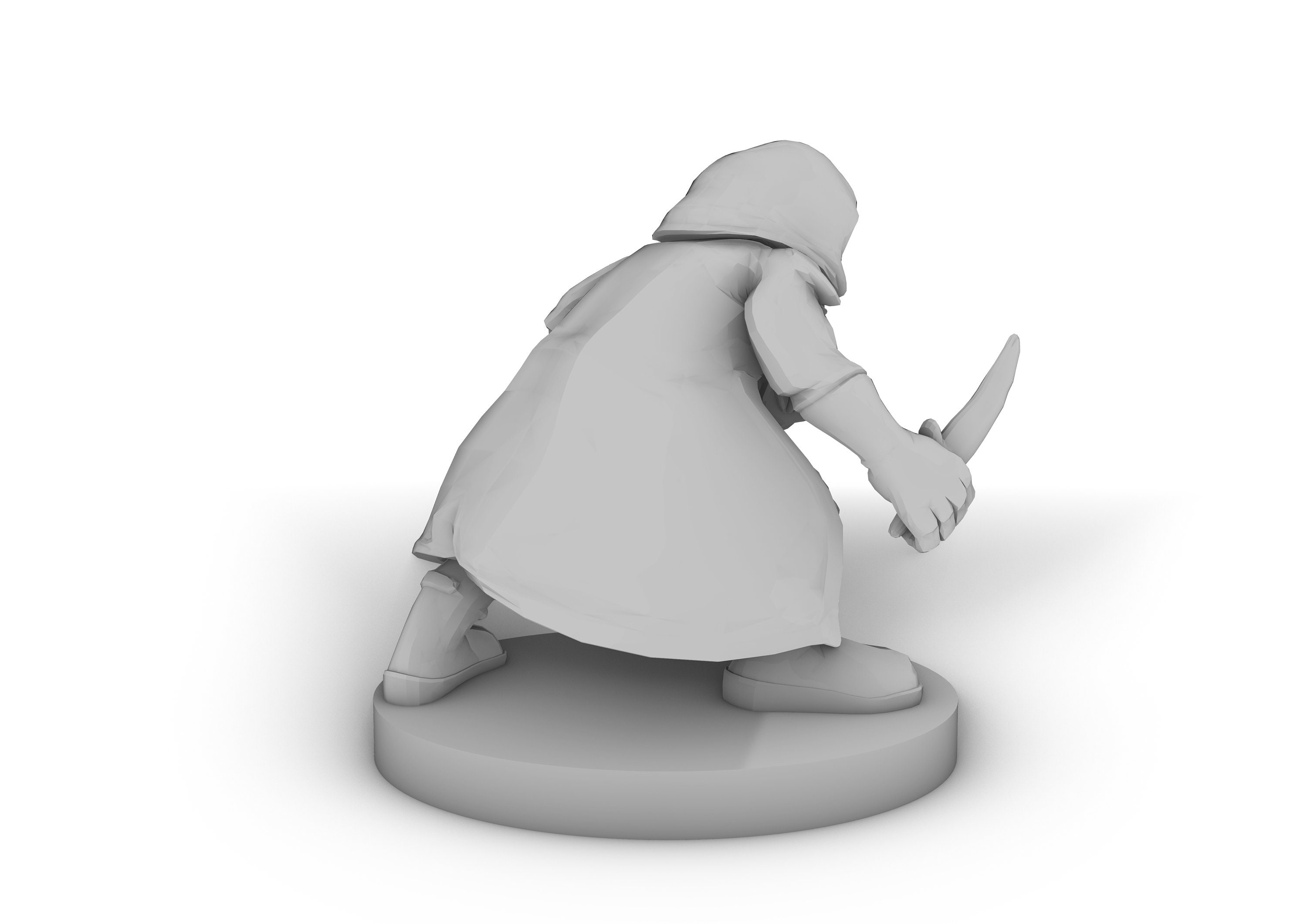 Dwarf Rogue Tabletop DND Gaming Miniature - Etsy